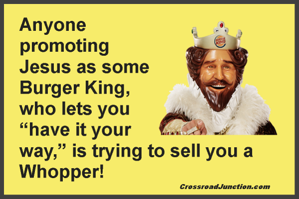 Burger King Jesus « Crossroad Junction